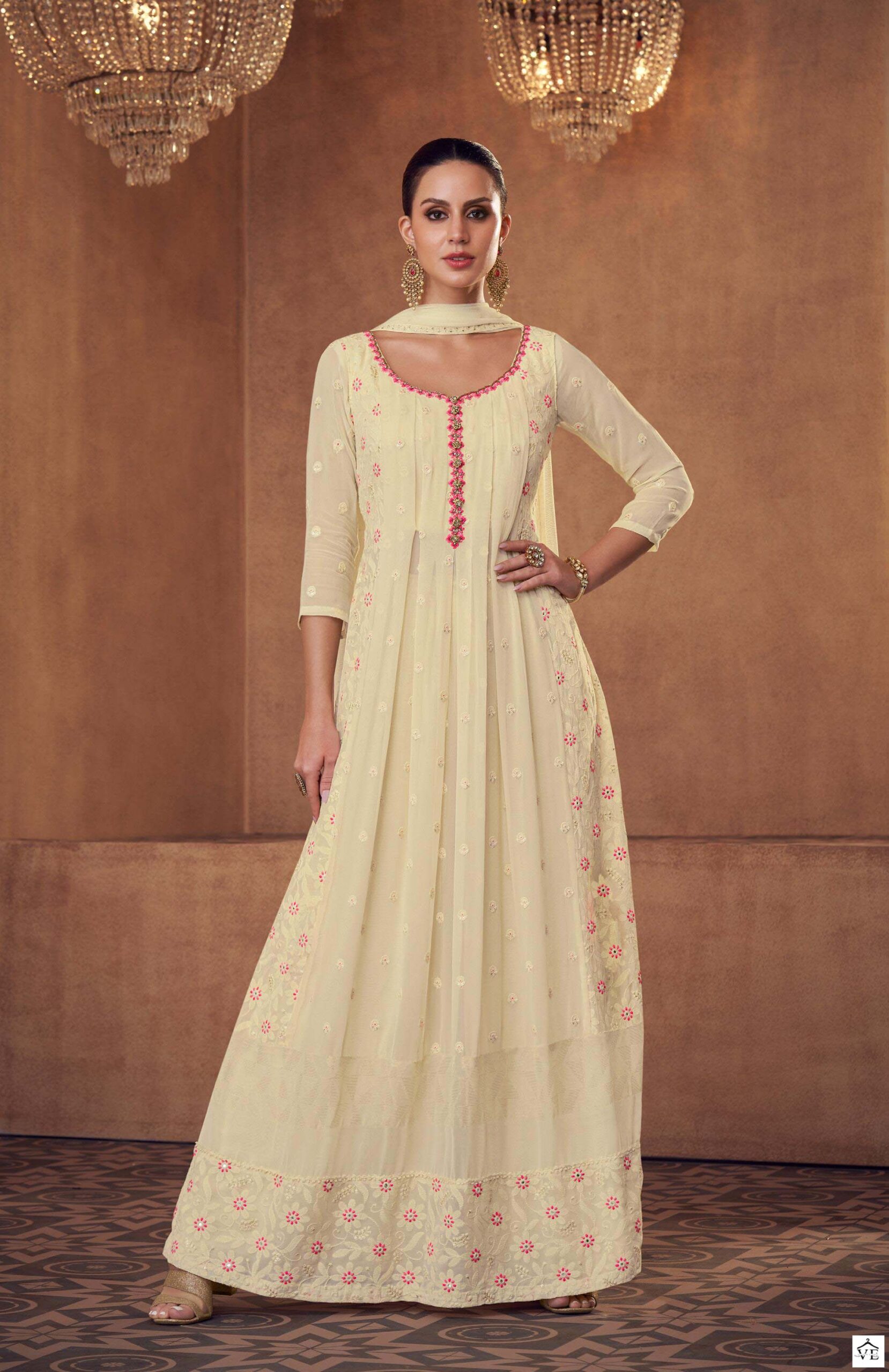 Gulkayra Iconic Georgette Wholesale Designer Readymade Salwar Suit Catalog