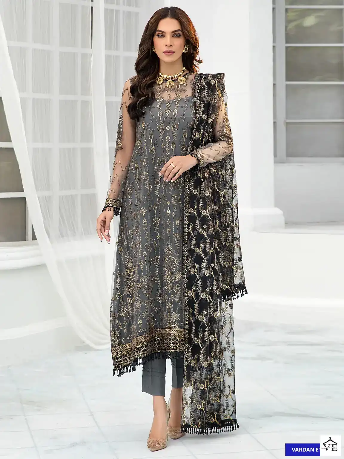 Zaha Aaeesha Vol 2 Georgette Wholesale Pakistani Salwar Suit Catalog