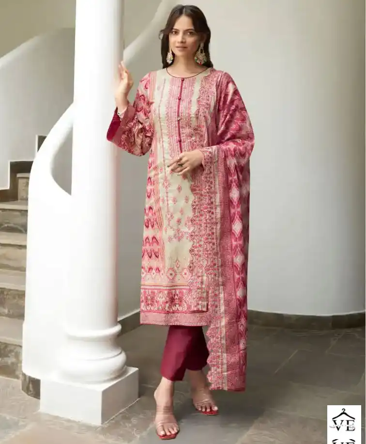 Shree Fabs Bin Saeed Lawn Collection Vol 7 Pure Lawn Wholesale ...